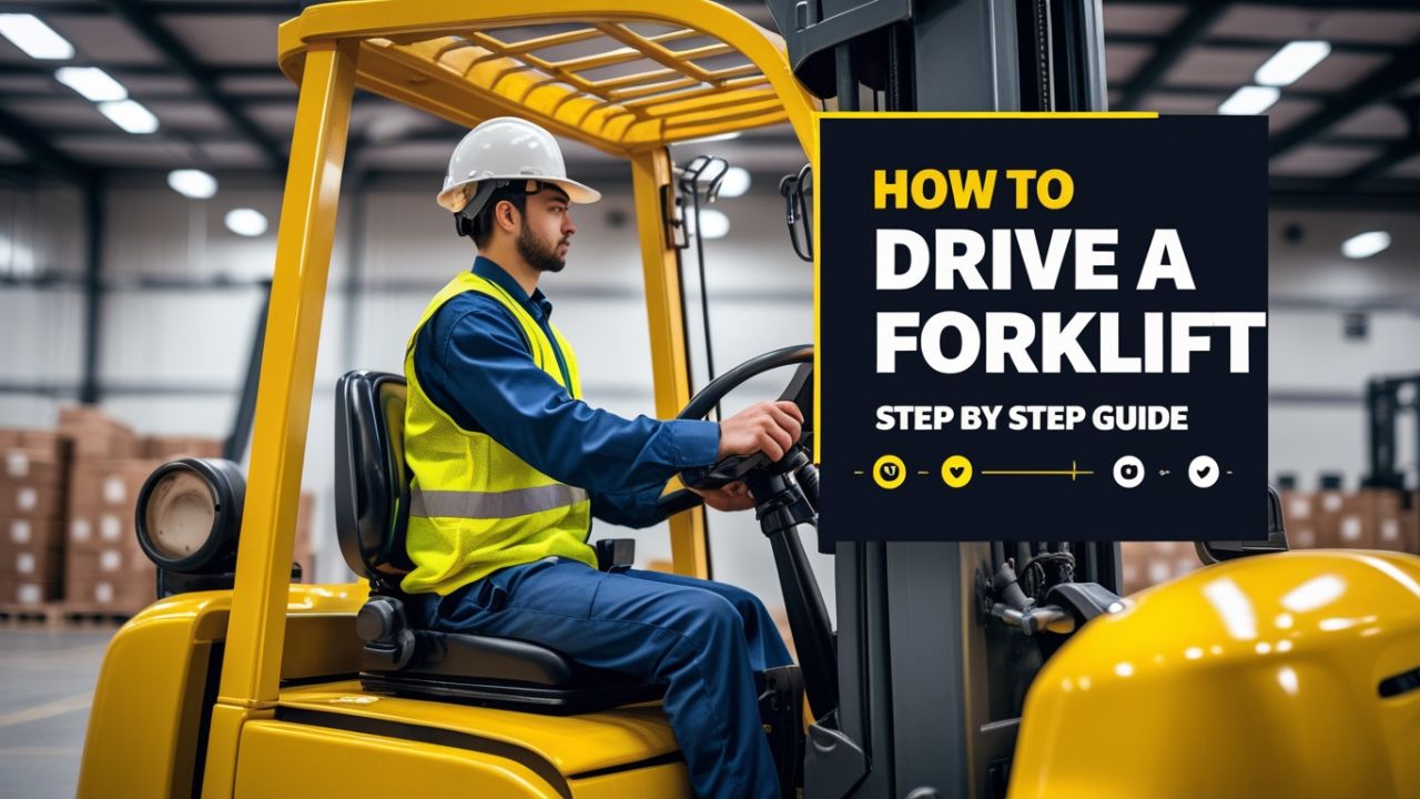 How to Drive a Forklift: Step-by-Step Beginner’s Guide ...